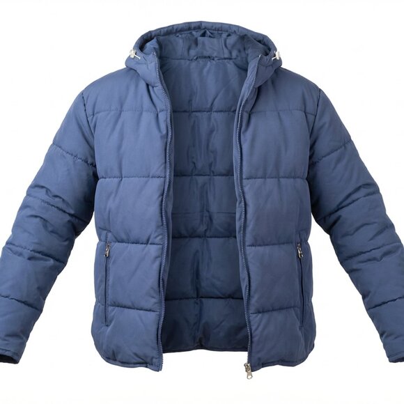 Jackets & Coats | Blue Non Branded Puffer | Poshmark